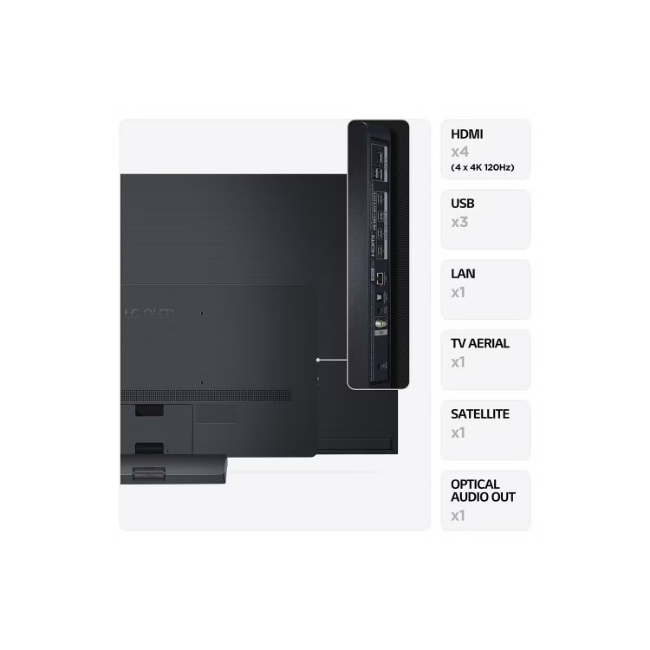 LG 55" C3 OLED EVO 4K Smart TV | OLED55C34LA.AEK | LG-OLED55C34LA.AEK