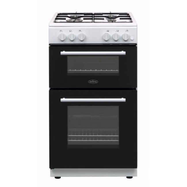 BELLING 50CM TWIN CAVITY LPG GAS COOKER - White | BFSG51TCWHLPG | BEL ...