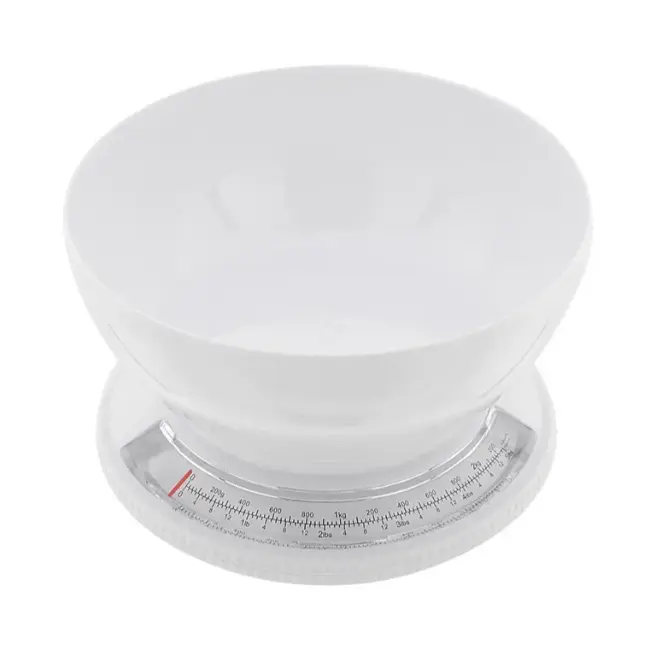 Judge Kitchen Traditional Bowl Scales 2.2kg | White | J402