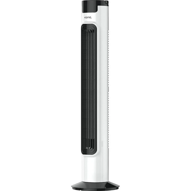 Elpine 32" Oscillating Tower Fan | 3 Speeds | White and Black | 311982