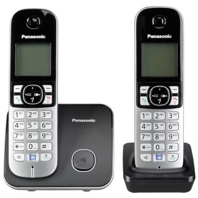 Panasonic Twin Cordless Dect Phone KX-TG6812 | PAN-KX-TG6812
