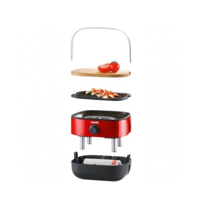 Buy Portable Sahara Grey Mini Gas BBQ | SAHARA-MINIIR-GREY