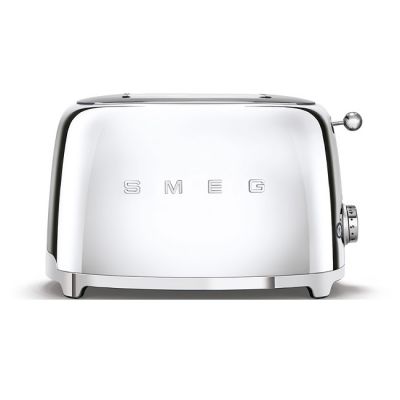 Smeg Toaster | Polished Steel 2 slice retro
