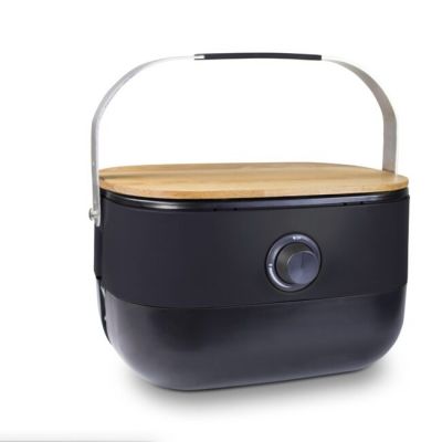 Sahara Mini Portable BBQ Black| SAHARA-MINIIR-black